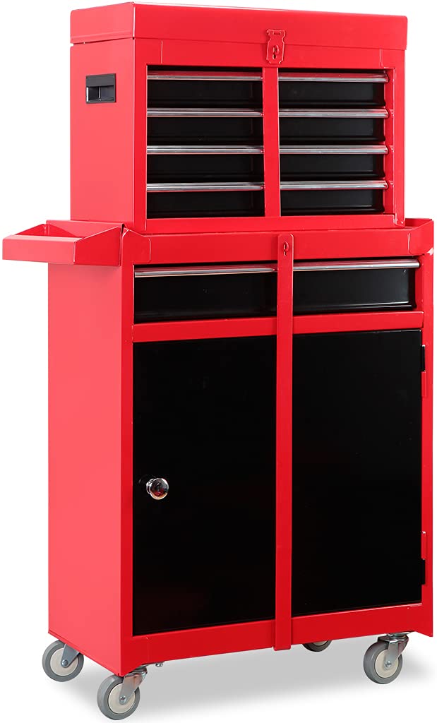 BIG RED ATBT2315RB Torin Rolling Tool Chest With 5 Sliding Drawers Lockable Tool Box And Steel big-red-atbt2315rb-torin-rolling-tool-chest-with-5-sliding-drawers-lockable-tool-box-and-steel