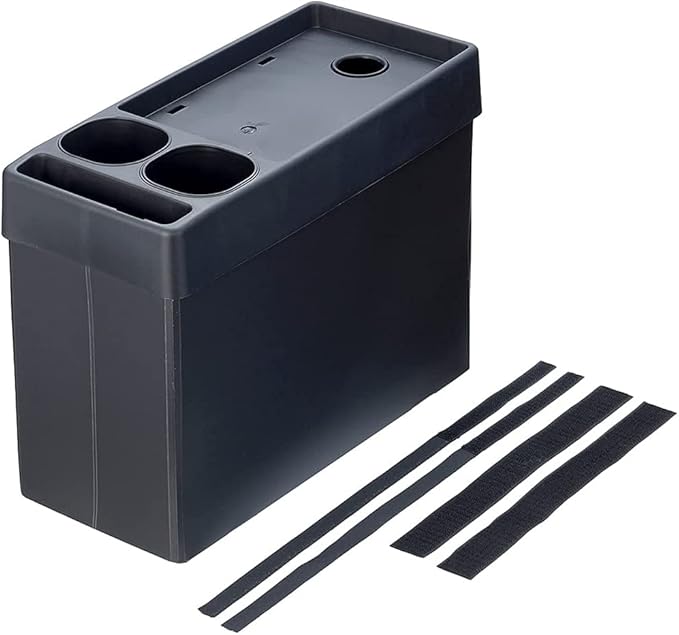 Amazon | 星光産業 車内収納用品 EXEA(エクセア) コンソールボックス コンソールトレイ&ボックス ブラック EB-172 | 外付コンソールボックス | 車＆バイク