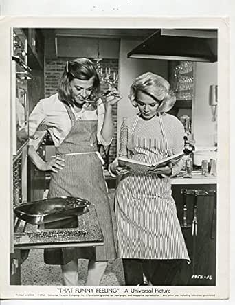 MOVIE PHOTO: That Funny Feeling-Nita Talbot-Sandra Dee-8x10-B&W-Still at Amazon's Entertainment ...