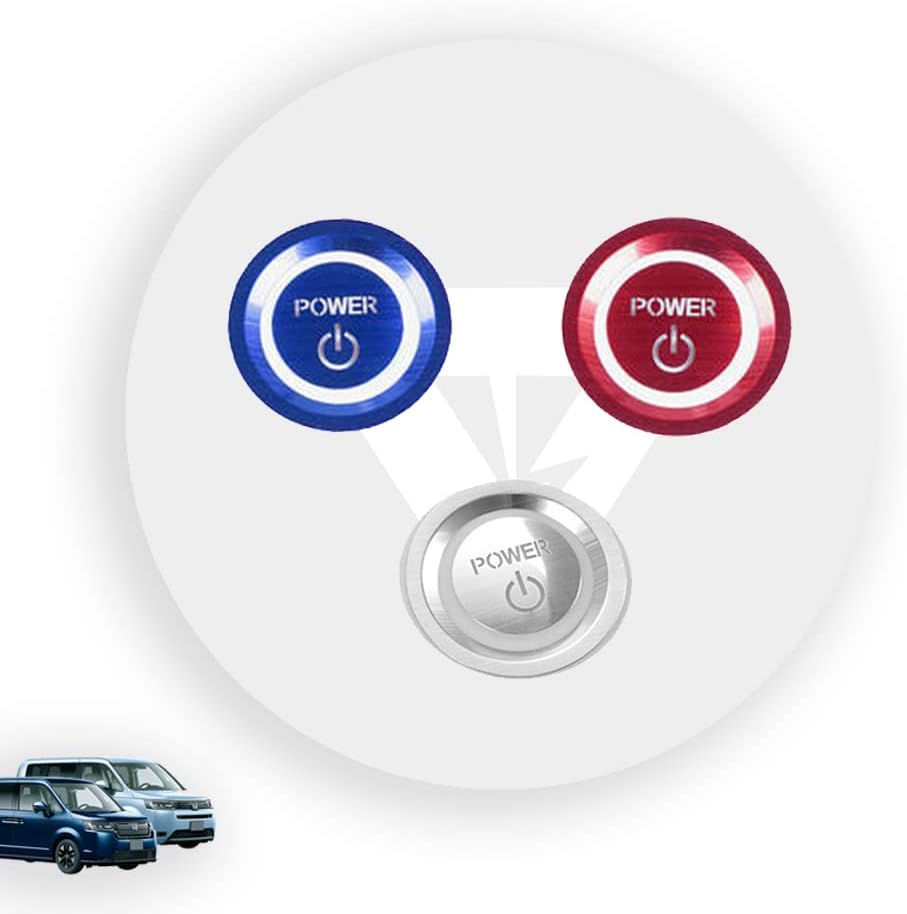 Amazon | KUTOOK ステップワゴンRP系 ステップワゴンe:HEV AIR SPADA RP6 RP7 RP8 エンジンスターターガーニッシュ エンジンスターターカバー ...