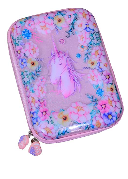 Taufa Villa Unicorn Water and Moving Stars Pencil Box Pencil Case Large ...