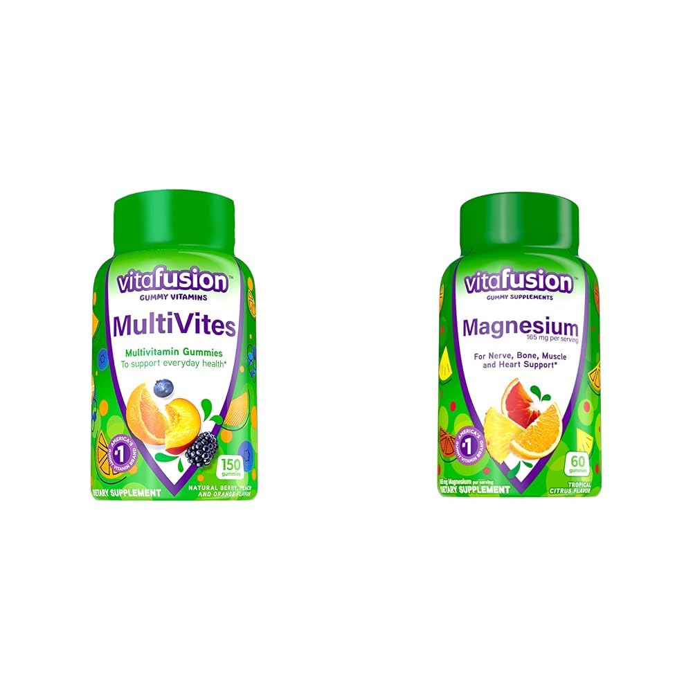 Amazon.com: Vitafusion MultiVites Gummy Multivitamins for Adults with ...