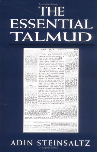 The Essential Talmud: Steinsaltz, Adin: 9780876681602: Amazon.com: Books