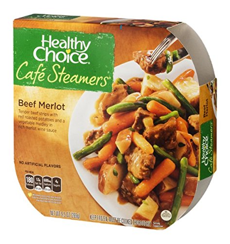 Amazon.com: Healthy Choice Cafe Steamers Beef Merlot, 9.5 oz