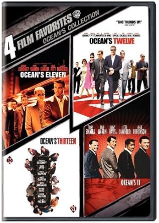 4 Film Favorites: Ocean's Collection : Amazon.com.au: Movies & TV