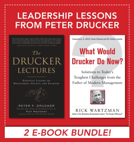 Leadership Lessons from Peter Drucker eBook : Drucker, Peter F ...