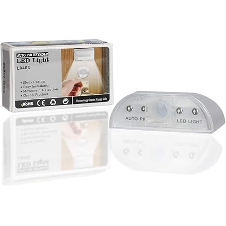 ATXgreen Motion Sensor Door Light-Door Keyhole Light with Motion ...