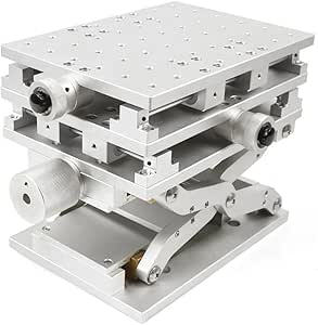 XYZ Three-Dimensional Translation Table, 3 Axis Sliding Table Workbench ...
