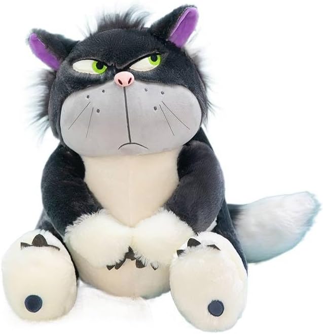 Buy ZONTO Cinderella Lucifer Cat Plush Toy Soft Anime Cartoon Princess ...