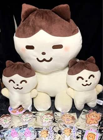 Amazon.co.jp: Apina Limited Edition Irasutoya Party Cat Plush Toy, 3 ...