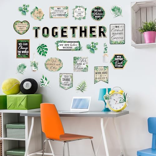 Snapklik.com : 32 Pcs Eucalyptus Together Bulletin Board Set Together ...