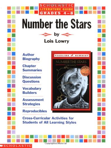Literature Guide: Number the Stars (Grades 4-8): Lowry, Lois ...