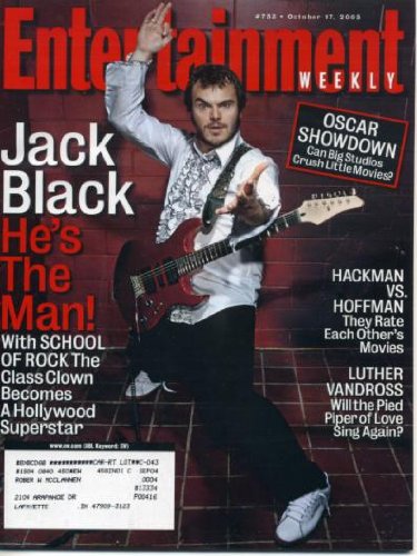 Entertainment Weekly October 17, 2003 Jack Black, Gene Hackman & Dustin ...