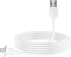 HOLACA 30ft/9m Waterproof Power Extension Cable for Eufy Security S300 ...