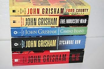 John Grisham 5-book Sampler, includes 3-Novels, a Short Story ...