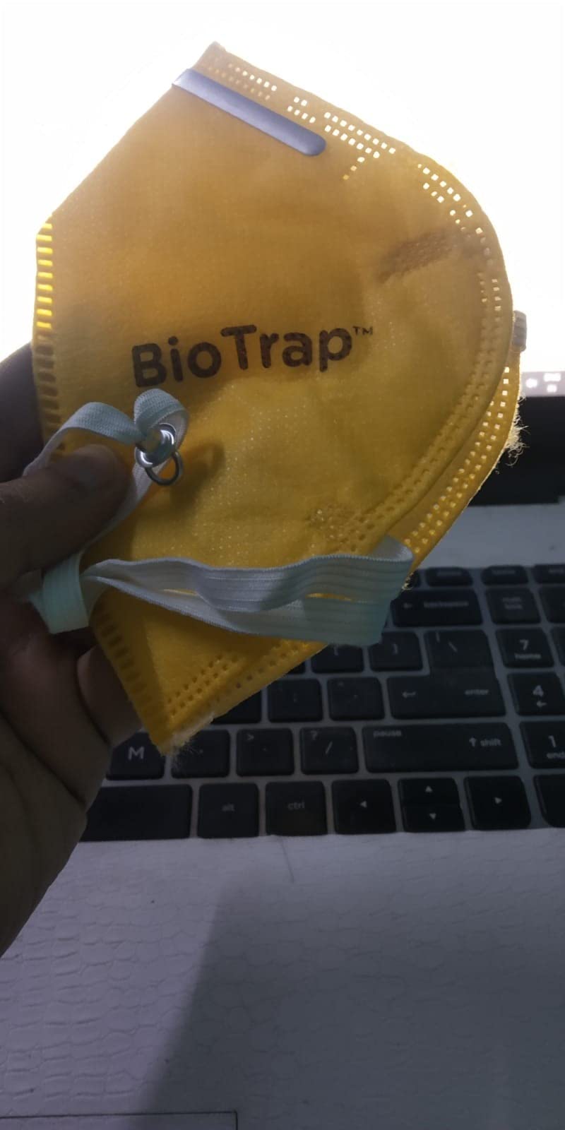Biotrap Polypropylene Fabric Self-Sanitizing Reusable Mask For Men ...