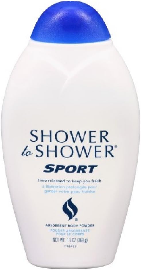Amazon.com : SHOWER TO SHOWER Body Powder Sport 8 oz (Pack of 3) : Bath ...