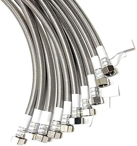 Faucet Water Supply Connector Line Braided Stainless Steel, Faucet ...