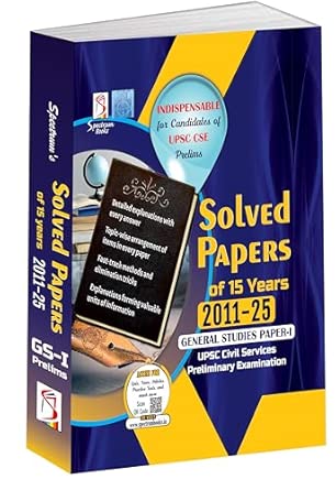 Buy upsc solved Papers of 15 Years Topic Wise Arrangement Detailed Explanations General Studies ...