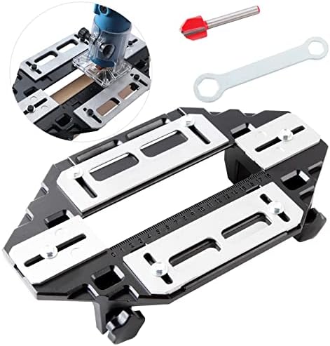 Aluminum Woodworking Tools Door Hinge Jig Woodworking Hole Opener ...