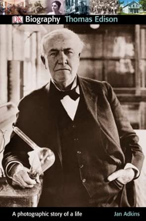 Amazon.com: DK Biography: Thomas Edison: 9780756652067: Adkins, Jan: 圖書