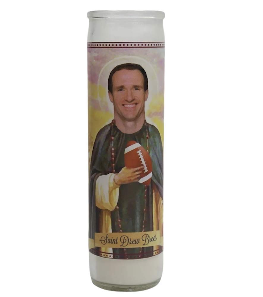 Amazon.com: Drew Brees Prayer Saint Candle : Home & Kitchen