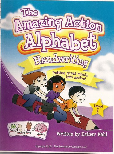 Amazing Action Alphabet Handwriting: Esther Kehl: 9780978808945: Amazon ...