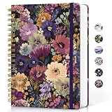 ・ブランド:Taja・製造元:Taja・モデル:T069-Lined-Midnight Bloom・製造元/メーカー部品番号:T069-Lined-Midnight Bloom・【広々とした300ページスパイラルノート】300ページ(150...