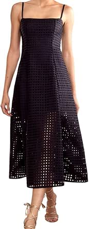 Amazon.com: Cynthia Rowley Birdcage Midi Dress : Clothing, Shoes & Jewelry