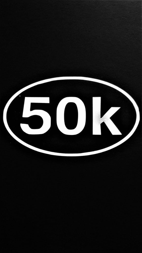 Amazon.com: Chase Grace Studio 50K Marathon Running|2 Pack|Vinyl Decal ...