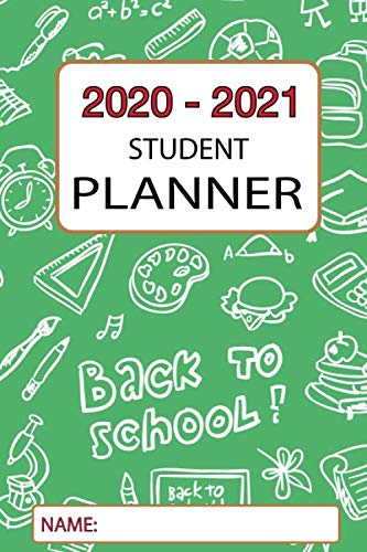2020-2021 Student Planner: Small, Student Planner Weekly Monthly ...