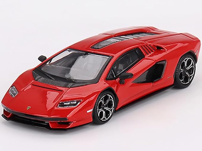 Amazon.com: Lambo Countach LPI 800-4 Rosso Mars Red Limited Edition to ...