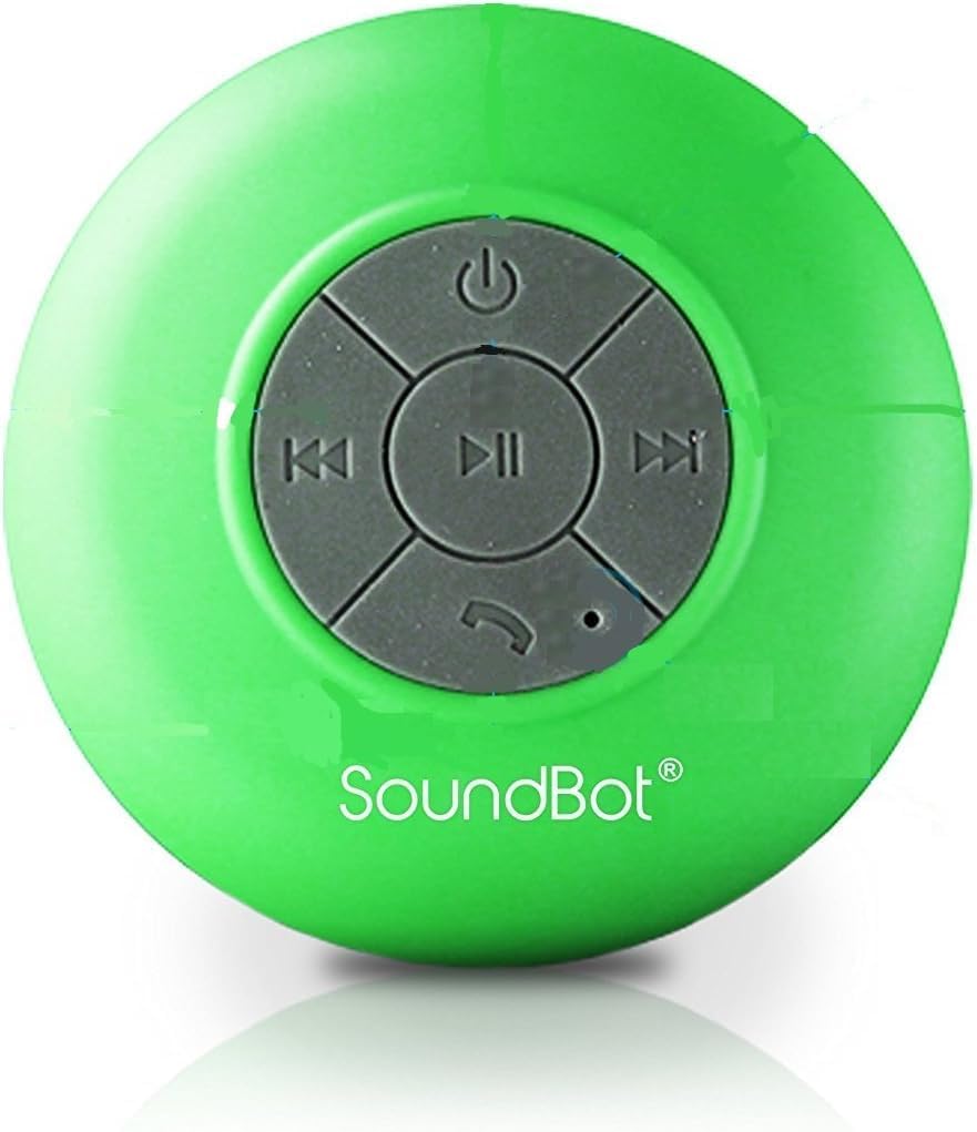 Amazon.com: Soundbot SB510 HD Water Resistant Bluetooth Shower Speaker ...
