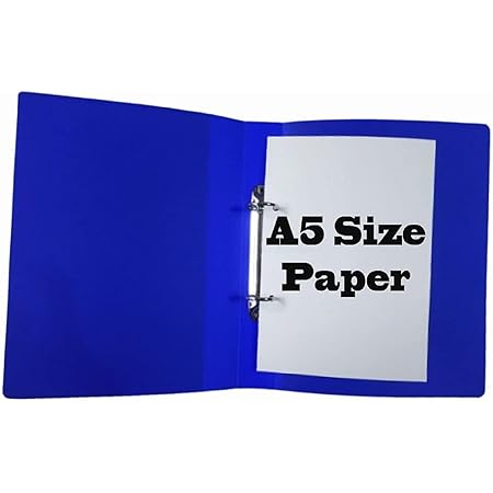 Peeplvalue 2D Ring Binder File, A5 Size Voucher Size Ring Binder File ...