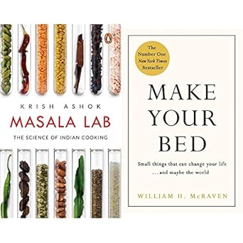 Masala Lab: The Science of Indian Cooking & Make Your Bed: Feel ...