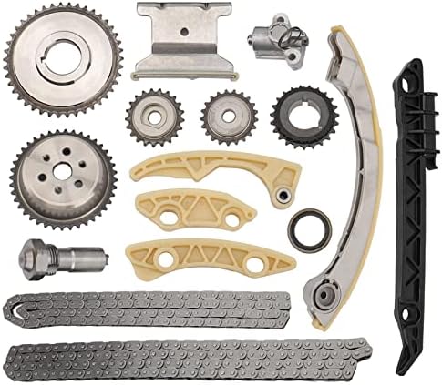 Amazon.com: BRTEC Engine Timing Chain Kit w/Guide Tensioner Sprocket ...