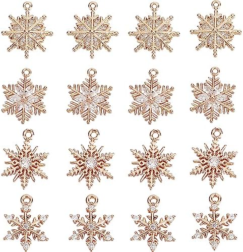 Amazon.com: SUNNYCLUE 1 Box 48Pcs Silver Enamel Christmas Charms Christmas Charm Xmas Tree ...