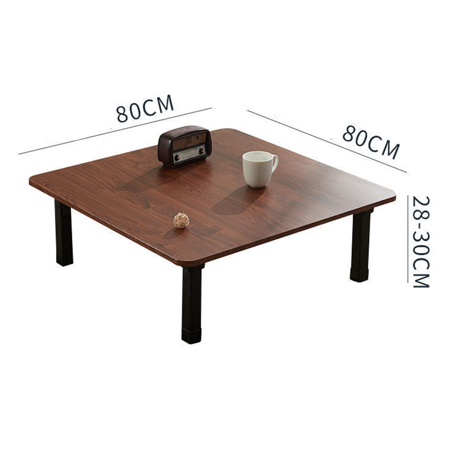 Short Low Square Coffee Table
