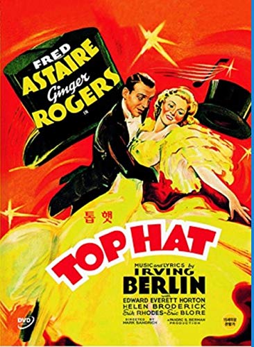 Top Hat (1935) NTSC (Region 1,2,3,4,5,6 Compatible): Amazon.co.uk: Fred ...