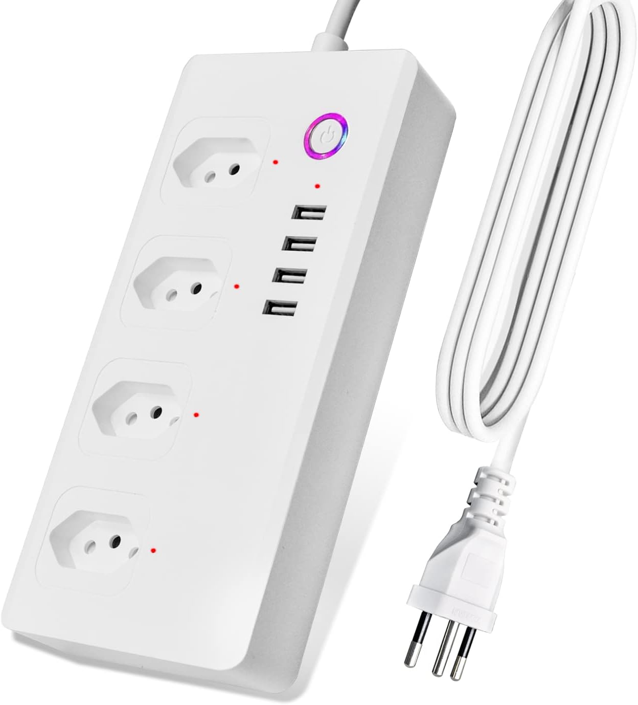 Filtro de Linha Inteligente Zinnia | Compatível Amazon Alexa e Google ...