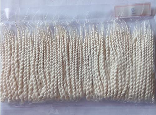 radhegovind24x7 White Twisted Long Cotton Double Thread Wicks Lambi ...