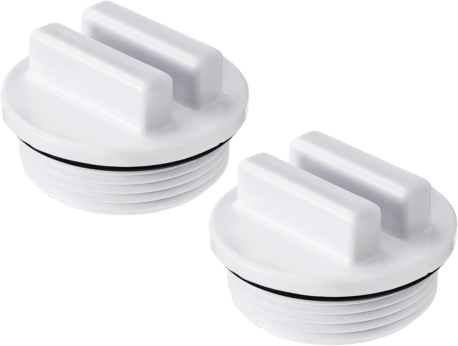Amazon.com: Thinp 2 Pcs Pool Plug with O-Rings, 1.5" Threaded Pool Spa ...