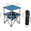 Amazon.com: ZXFODX Folding Camping Table,Beach Tables for Sand Foldable ...