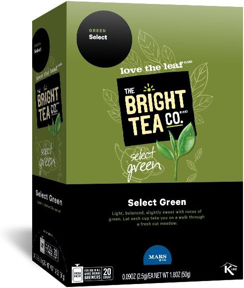 Amazon.com : The Bright Tea Co. Select Green Tea Fresh Pack for Flavia ...