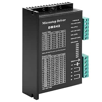 INVENTO 1Pcs DM542 Digital Stepper Motor Controller Driver 2-Phase 20V - 50V 4.2A For Nema 17 ...