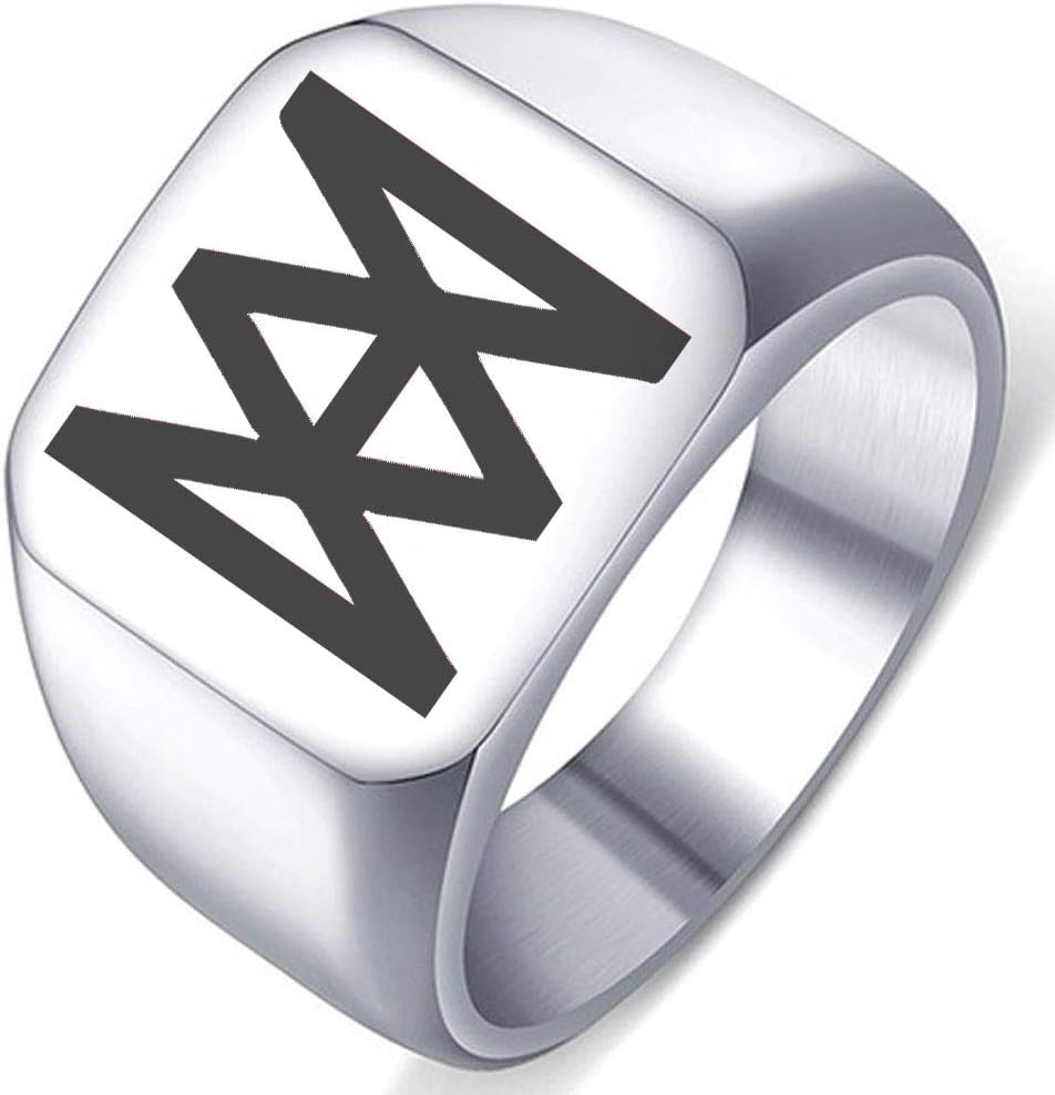 Virgin Mary Auspice Maria Symbol Protection Monogram Mens Womens ...