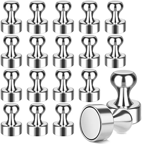 Amazon.com: FINDMAG 30 Pack Fridge Magnets for Whiteboard, Strong ...