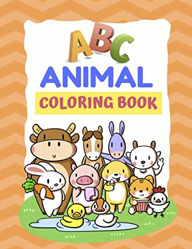 Amazon.com: ABC Animal Coloring Book: My First Animal ABC Preschool ...