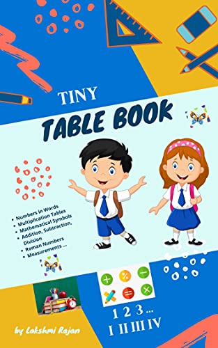 Tiny Table Book: children's table book (English Edition) eBook : Rajan ...