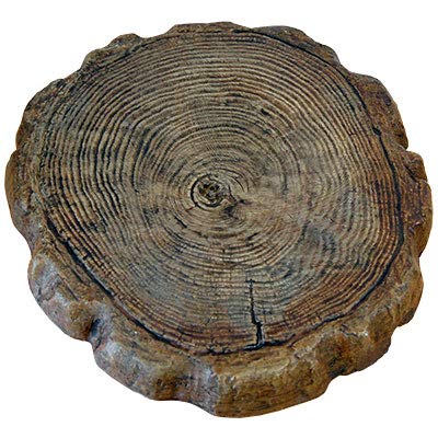 Amazon.com: Athens Large Log Stepping Stone, Espresso : Patio, Lawn ...